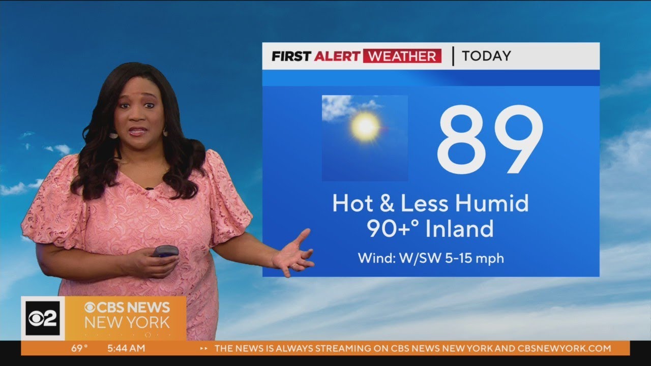 First Alert Weather: Break in humidity - YouTube