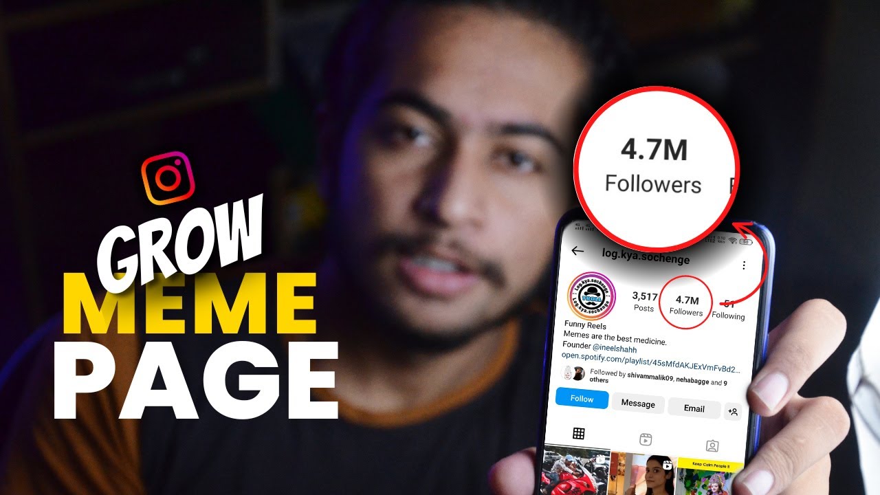 How to Grow Meme Page on Instagram | Instagram par meme page kaise grow ...