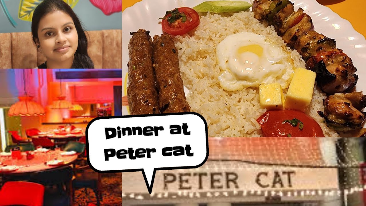Peter Cat Park Street || Dinner at Peter Cat||Best Chelo Kabab in ...