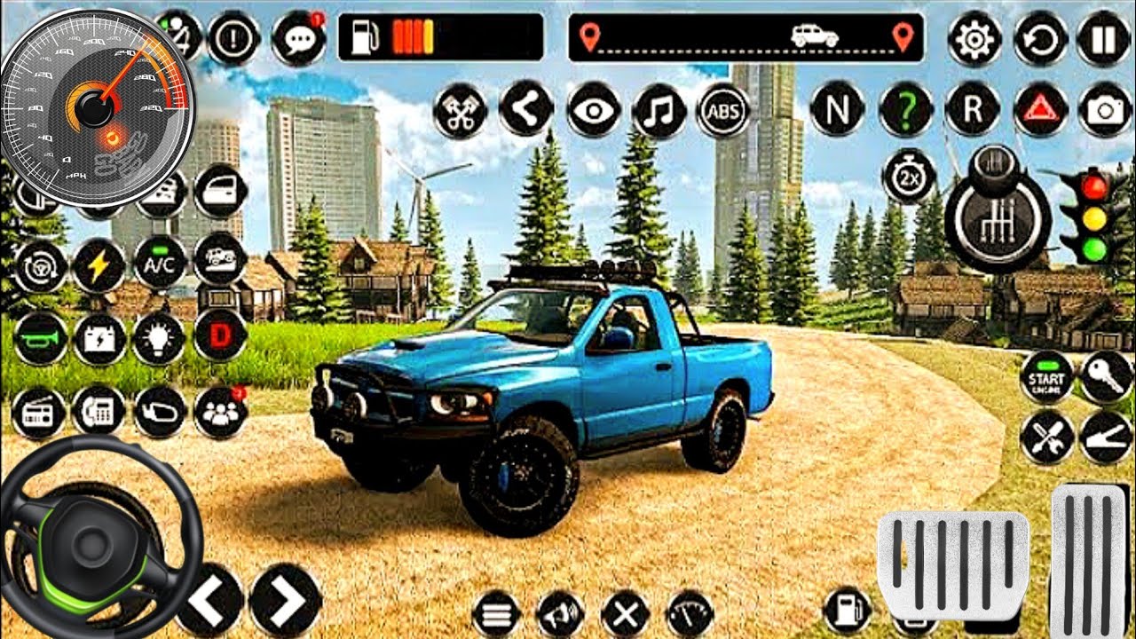 3D red lambo car racing & driving simulator game - android car red ...