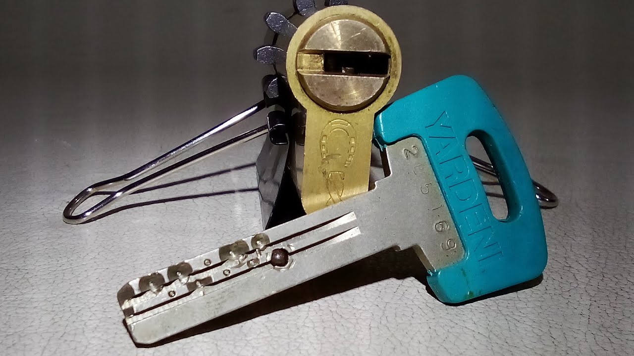 How to Open Euro Dimple Lock " YARDENI" interactive. Pick. #locksport # ...