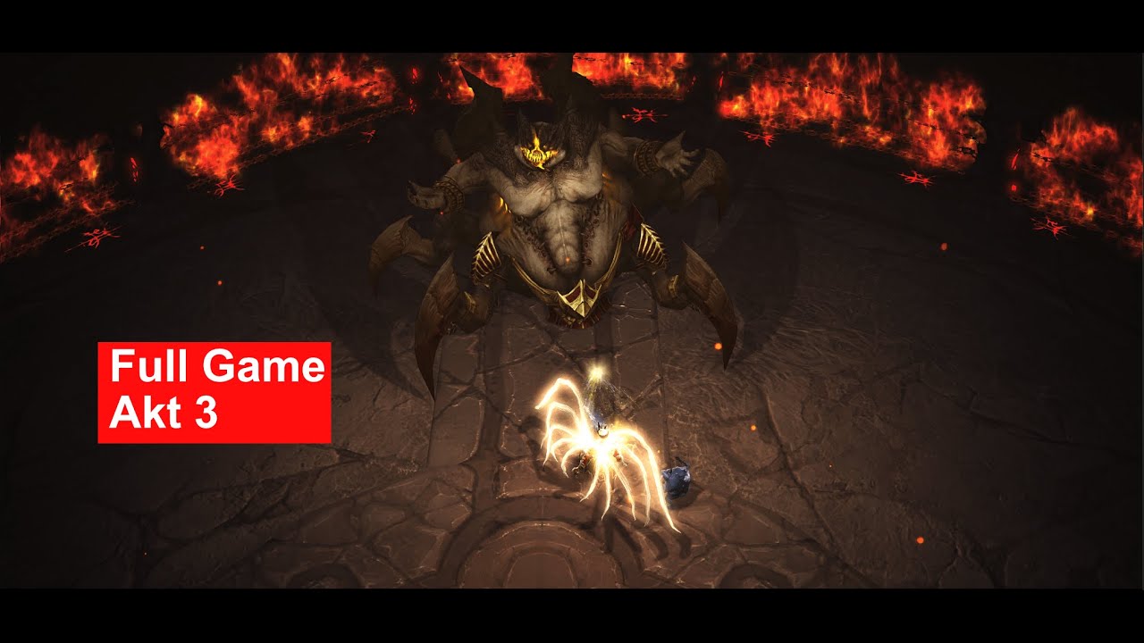 Diablo 3 Gameplay Walkthrough FULL GAME Akt 3 - No Commentary - YouTube
