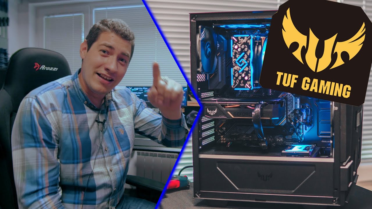 Работилницата | Сблъсък с TUF Gaming компютър - YouTube