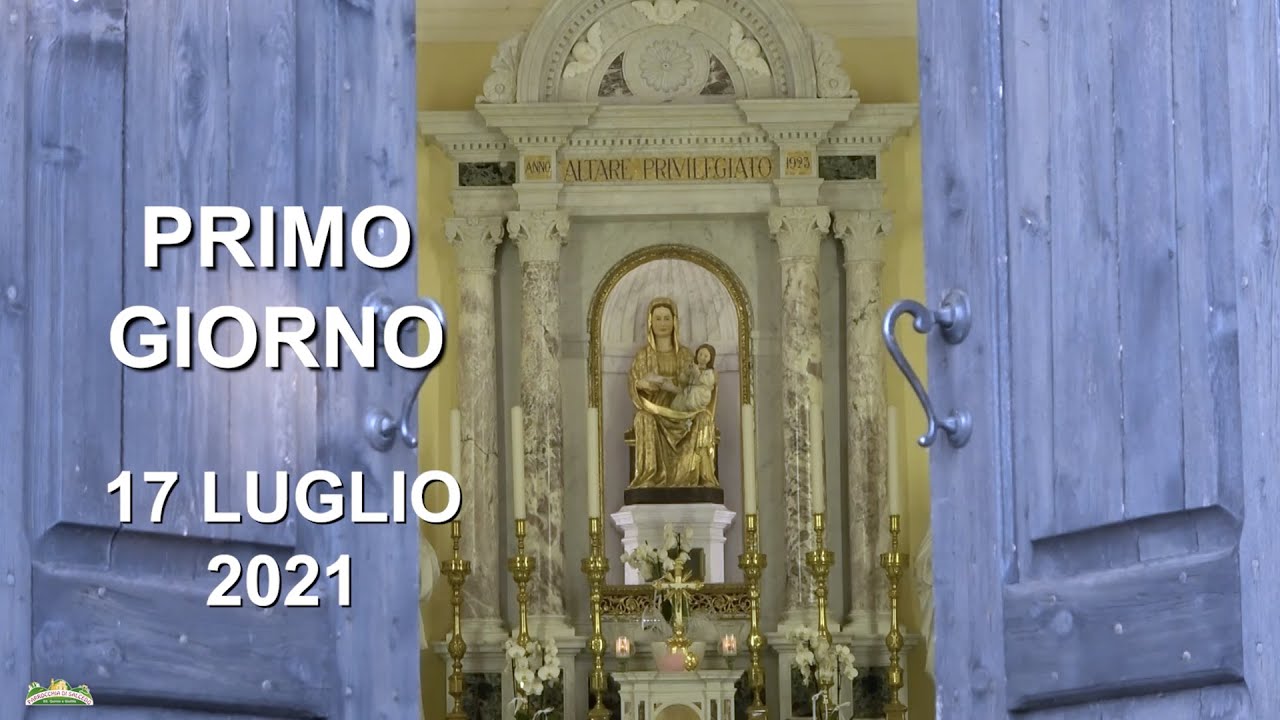 PRIMO GIORNO NOVENA 2021 - YouTube