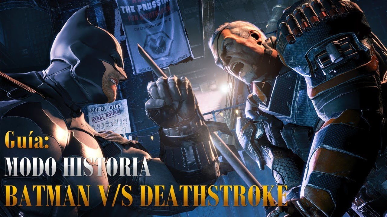 Batman: Arkham Origins - [Boss Fight] Batman vs Deathstroke [Slade ...