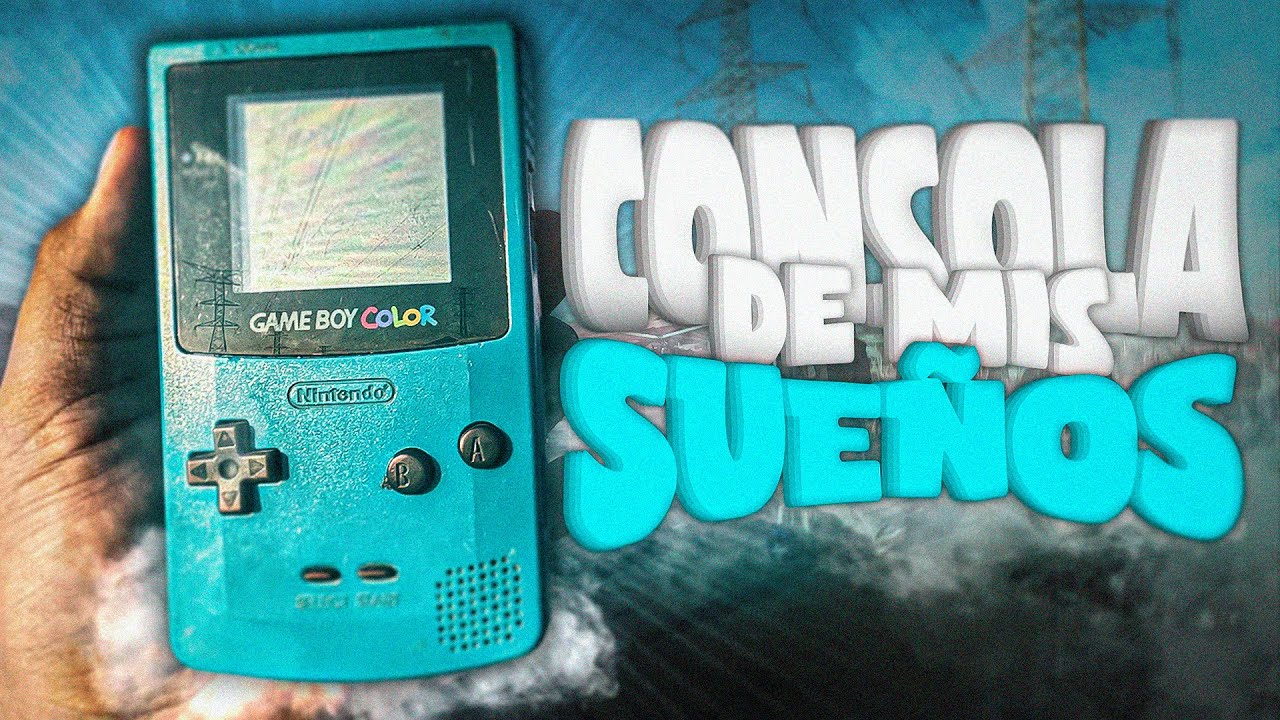 Una consola muy RARA de ver... ¡La gameboy color del Tianguis! - YouTube