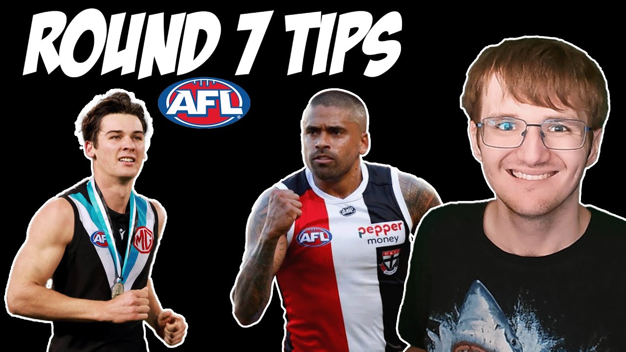MY AFL ROUND 7 TIPS | AFL SEASON 2024 - YouTube