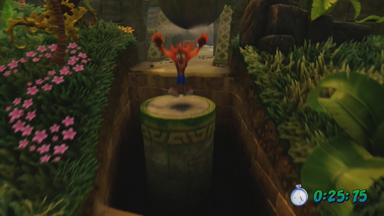 Crash Bandicoot Level 4 Boulders Gold Platinum Relic Speedrun Youtube