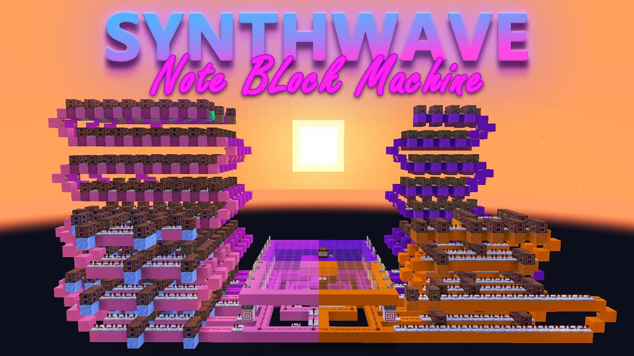 Minecraft Looping Machine | SYNTHWAVE | Original Music - YouTube
