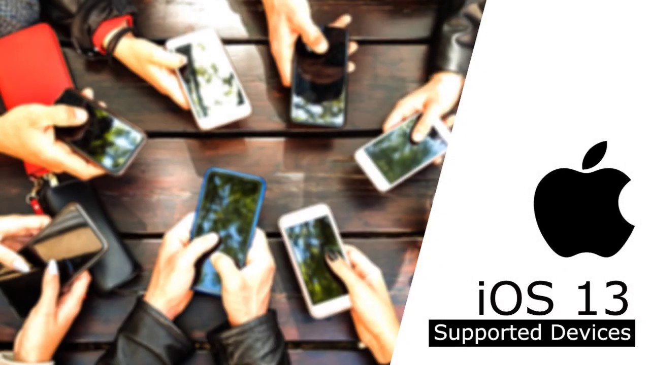 iOS 13: Full List Of final Supported Devices - YouTube