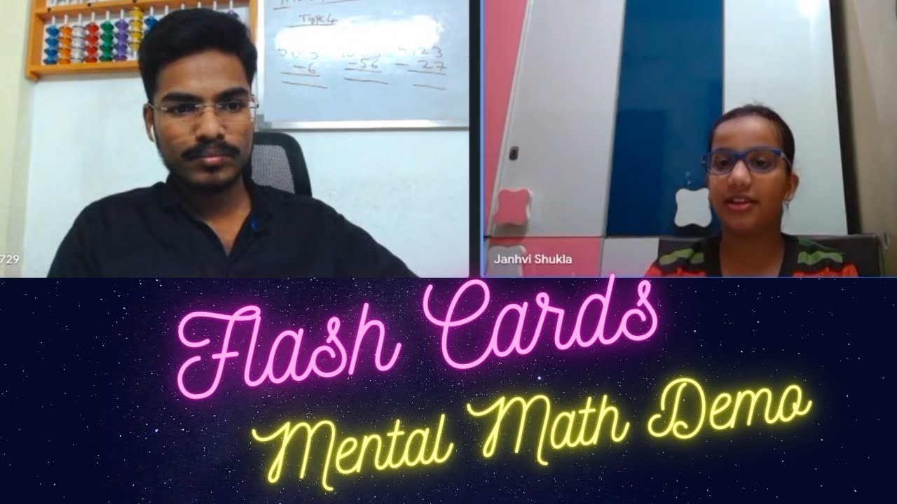Mental Math Flash Cards Demo. - YouTube