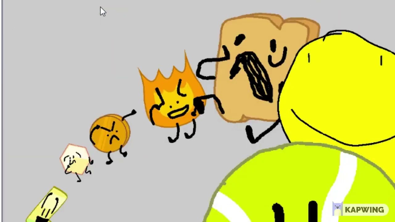 BFB INTRO I MADE ON SCRATCH (IMPORTED TO KAPWING) - YouTube