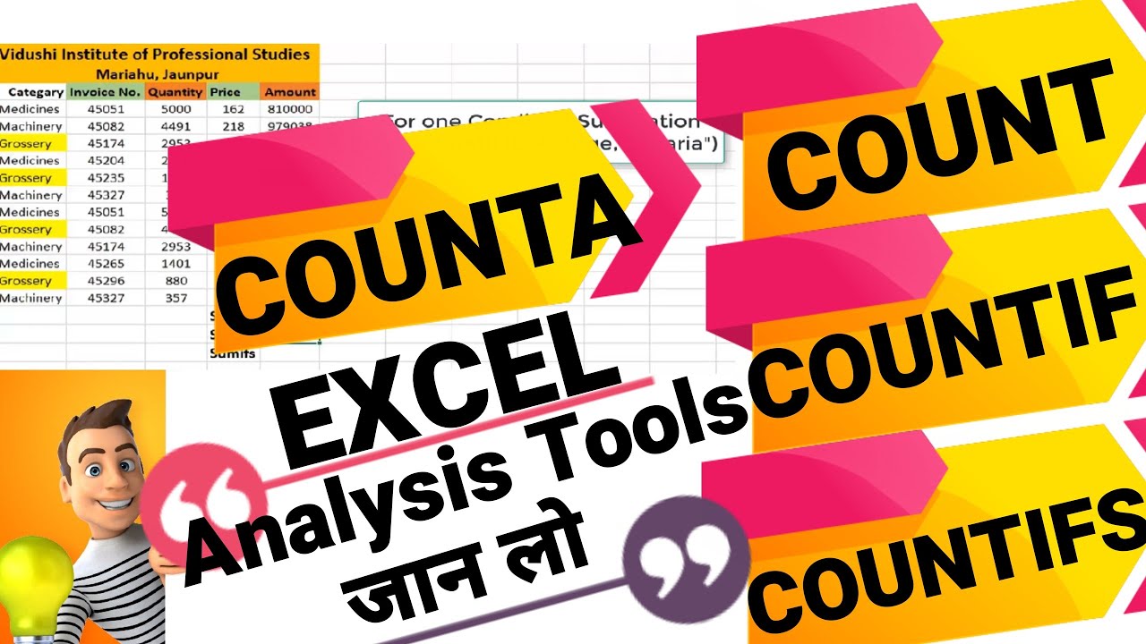 When Where How To Use COUNT COUNTA COUNTIF COUNTIFS COUNTBLANK When Where How To Use COUNT COUNTA COUNTIF COUNTIFS COUNTBLANK