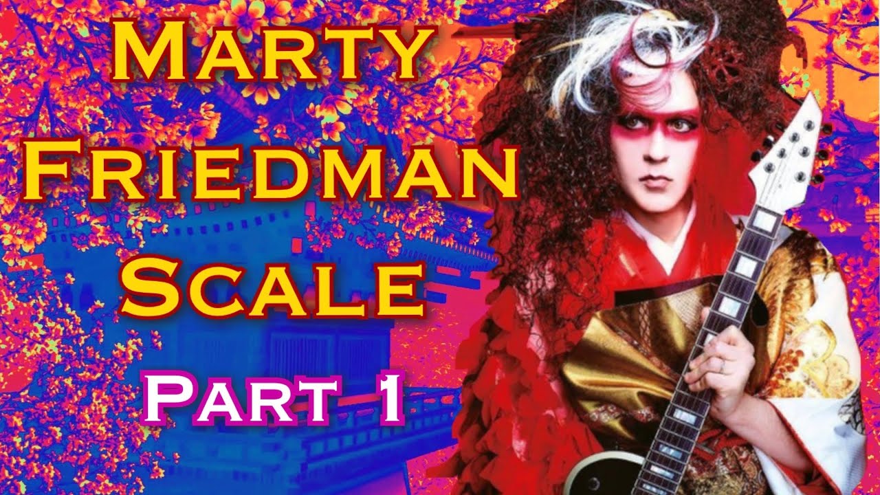 Cryptic Shredding- Learn the Marty Friedman Scale- PART 1 - YouTube