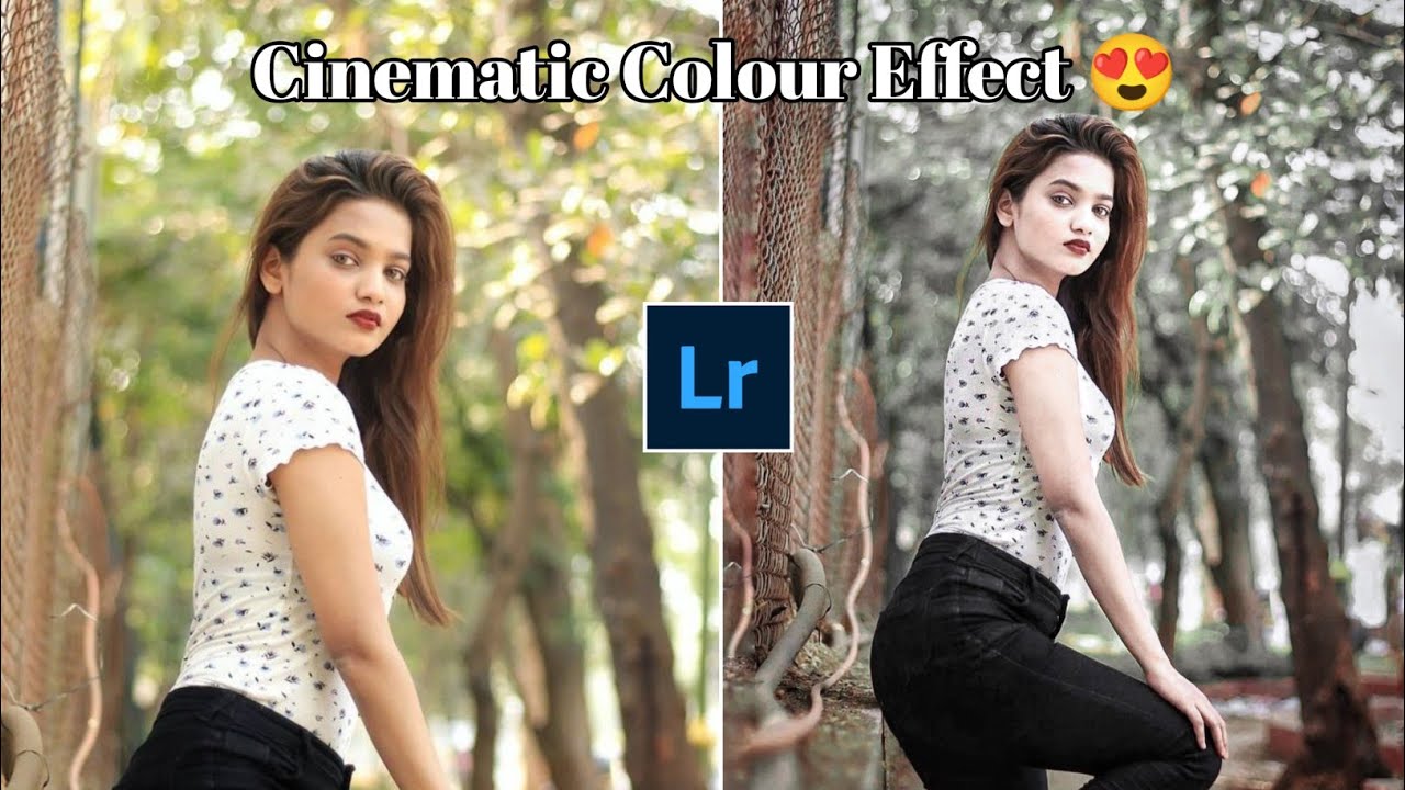 Cinematic Colour Effect 😍 | Lightroom Photo Editing Tutorial ...