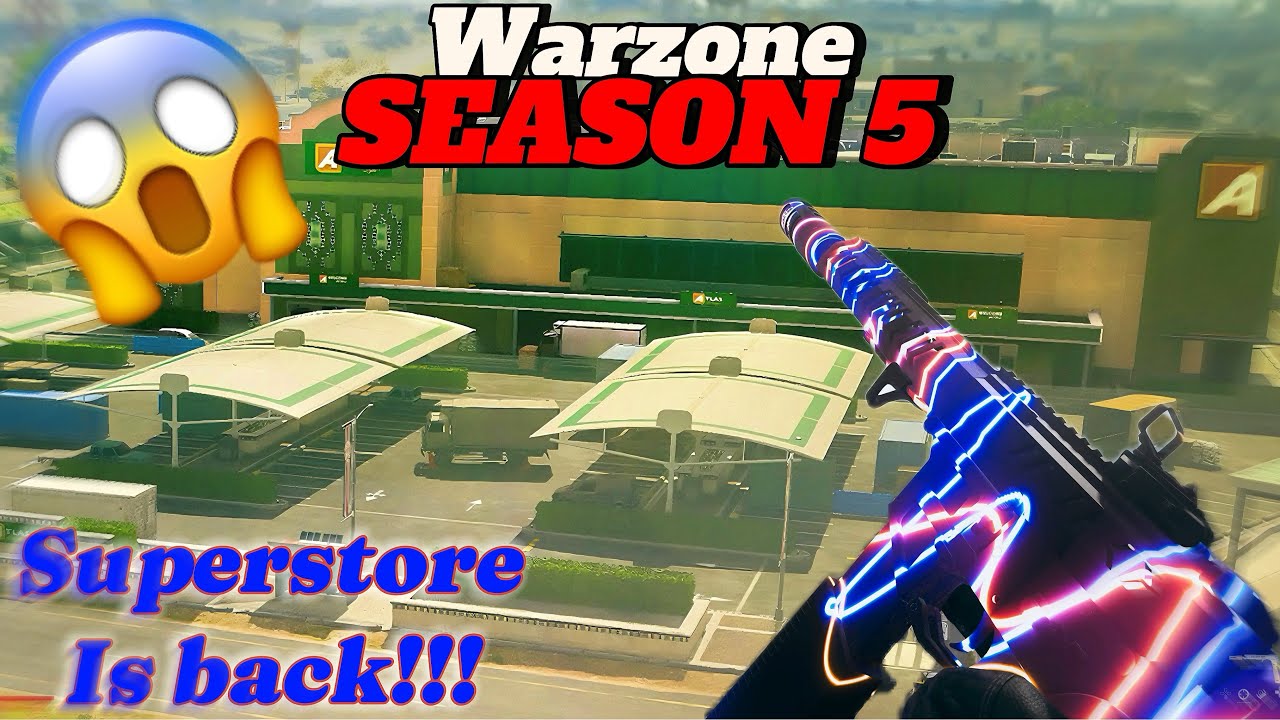 SUPERSTORE IS BACK!!! Warzone SEASON 5 UPDATE (Solo VS Squad ...