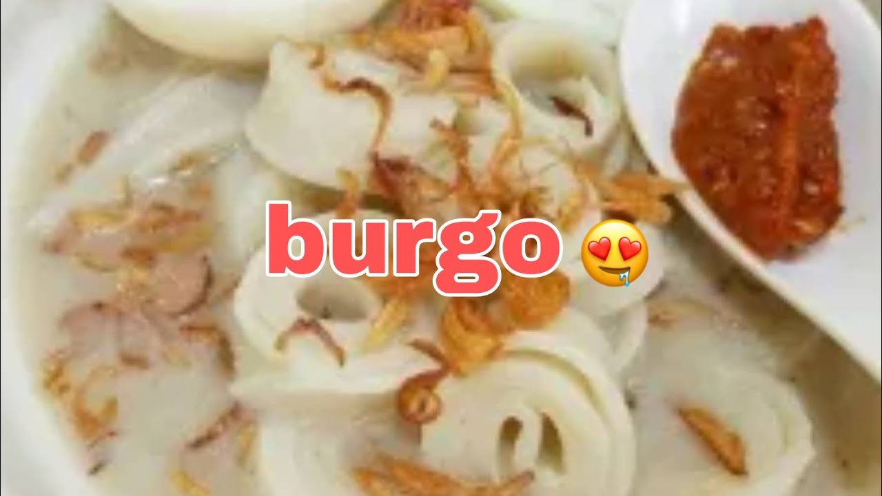 Resep burgo khas palembang - YouTube