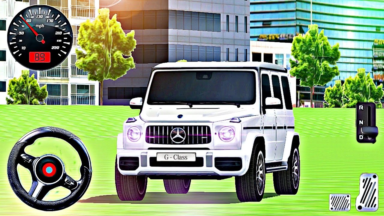 Mercedes Benz G63 Drive Through City - 3D Driving Class Simulator - Android GamePlay - YouTube