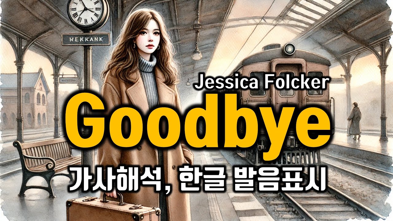 Goodbye - Jessica Folcker((긋바이, 제시카 폴커) 노래듣기 가사해석 한국어 한글발음 표시 팝송으로 배우는 ...