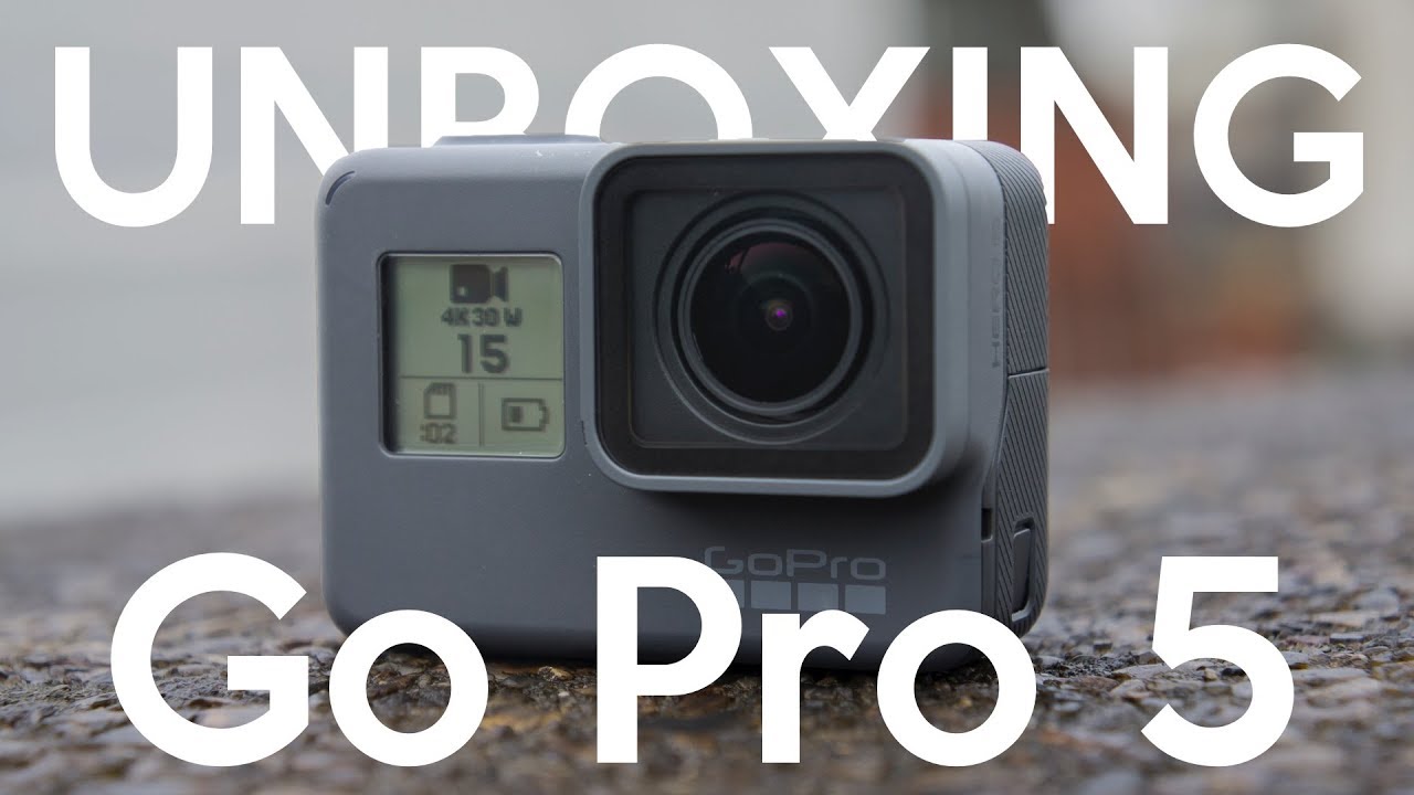 UNBOXING GO PRO 5 BLACK - A MELHOR IMAGEM de uma CAMERA PEQUENA! - YouTube
