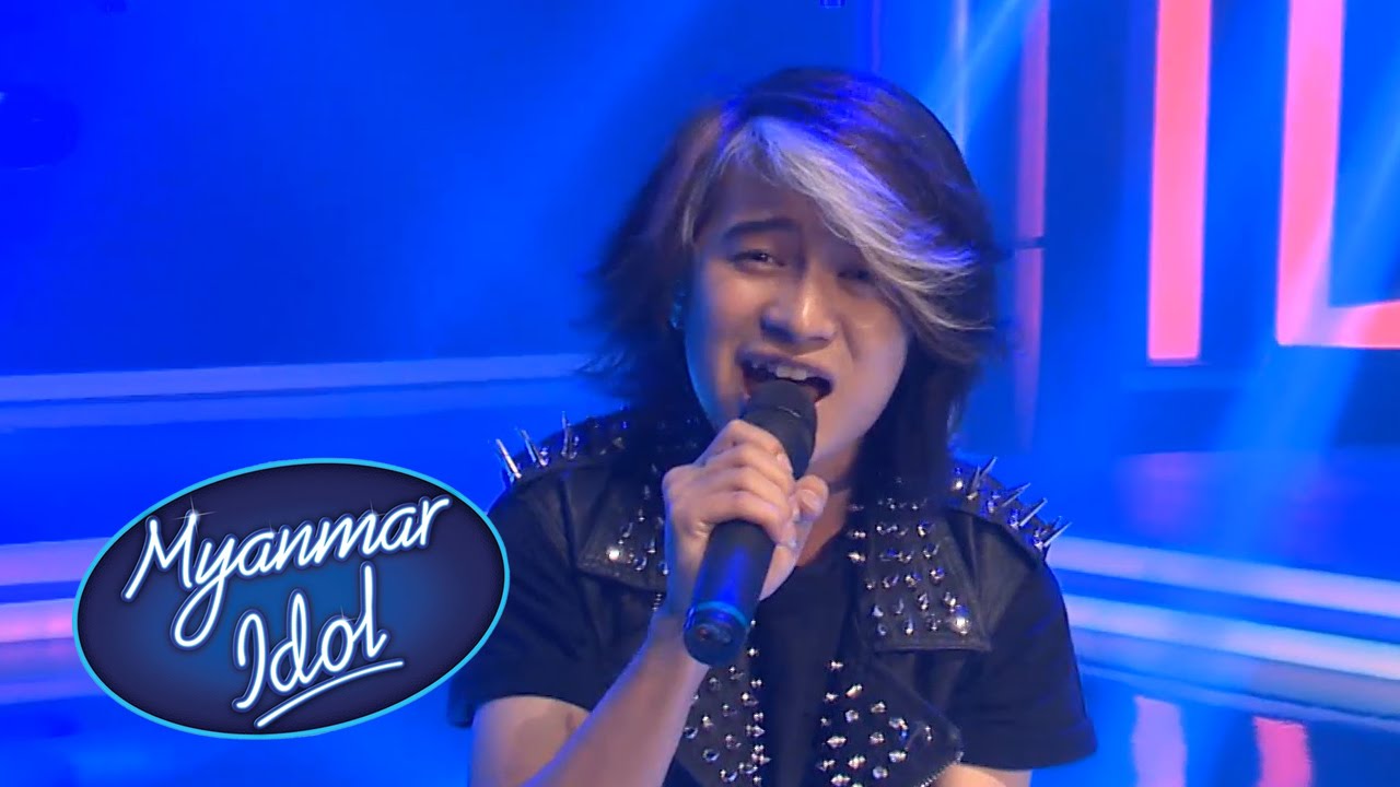 Saw Htet Naing Soe Myanmar Idol Season 1 | Final Top 11 | Performance ...