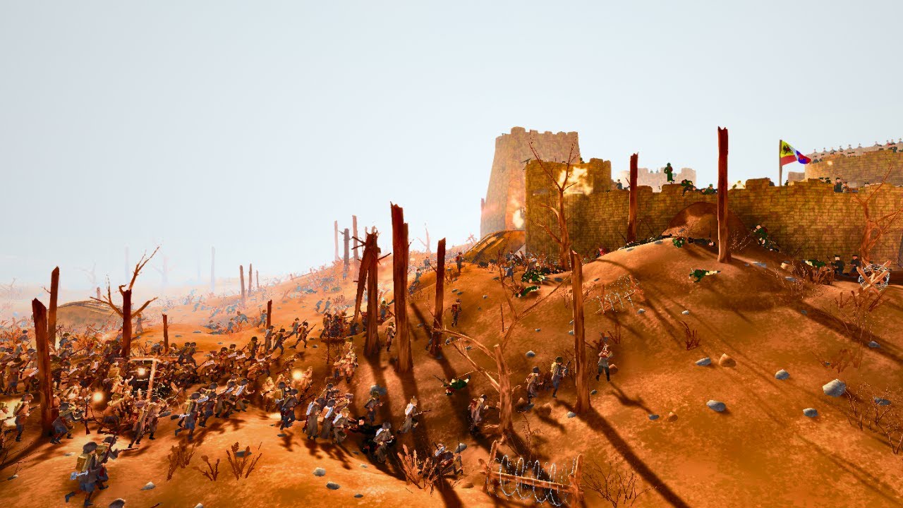 Russian Forces Under Siege by Germany - Rising Front - YouTube