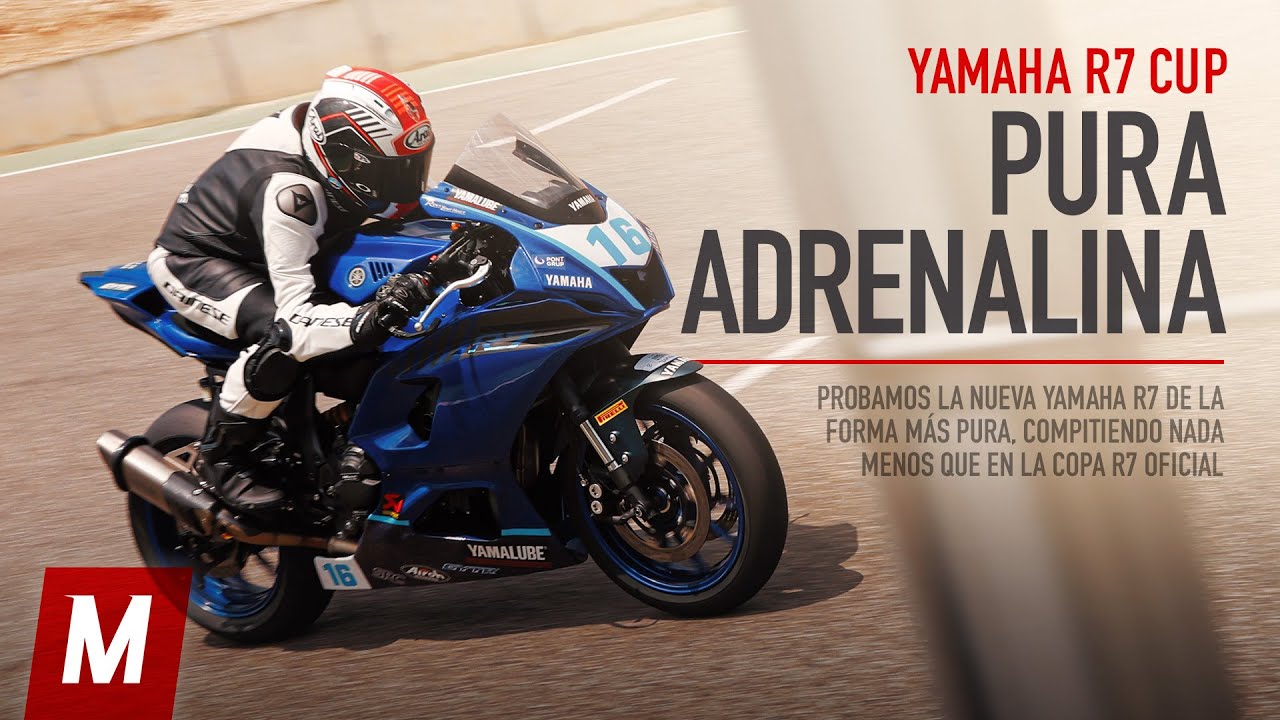 YAMAHA R7 CUP | Prueba y experiencia - YouTube