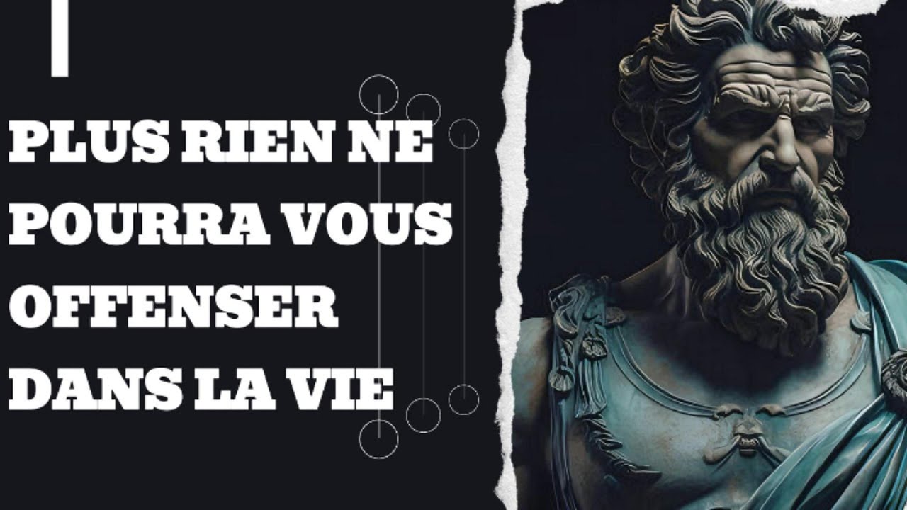 plus rien ne vous offensera dans la vie après avoir respecté ces ...