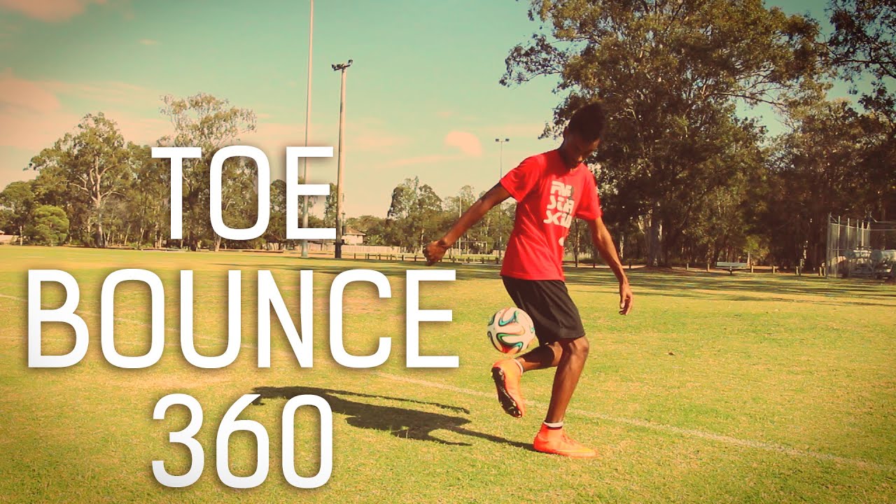 Neymar Training Skill Tutorial (Toe-Bounce 360) - YouTube