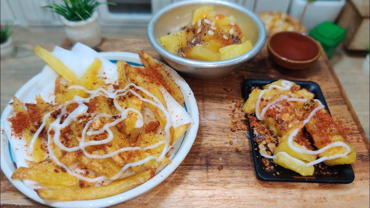 Miniature Potato French Fries 🍟| Mini Potato Twisters | Mini Potato ...