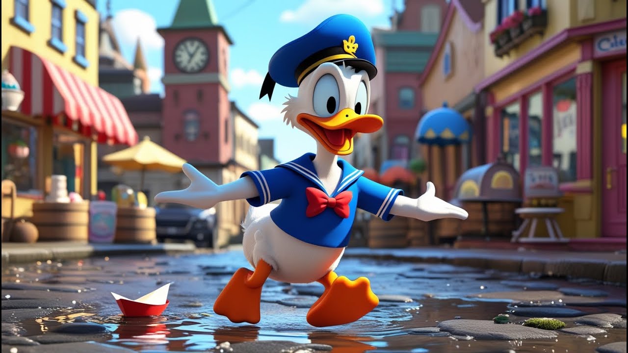 Donald Danny Duck’s Silly Song | Funny Duck Poem & Nursery Rhyme ...