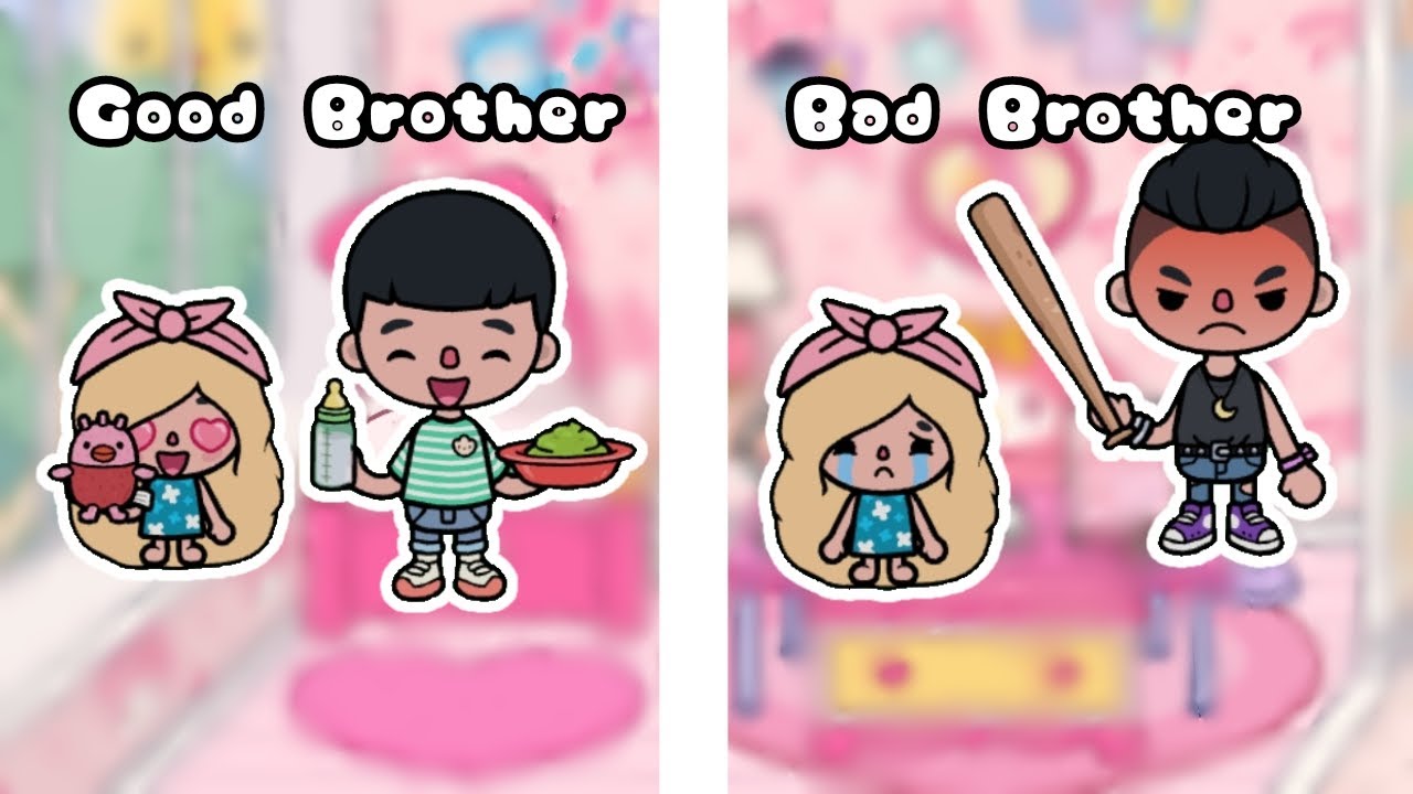Good Brother Vs Bad Brother, Which One Do You Choose? - YouTube