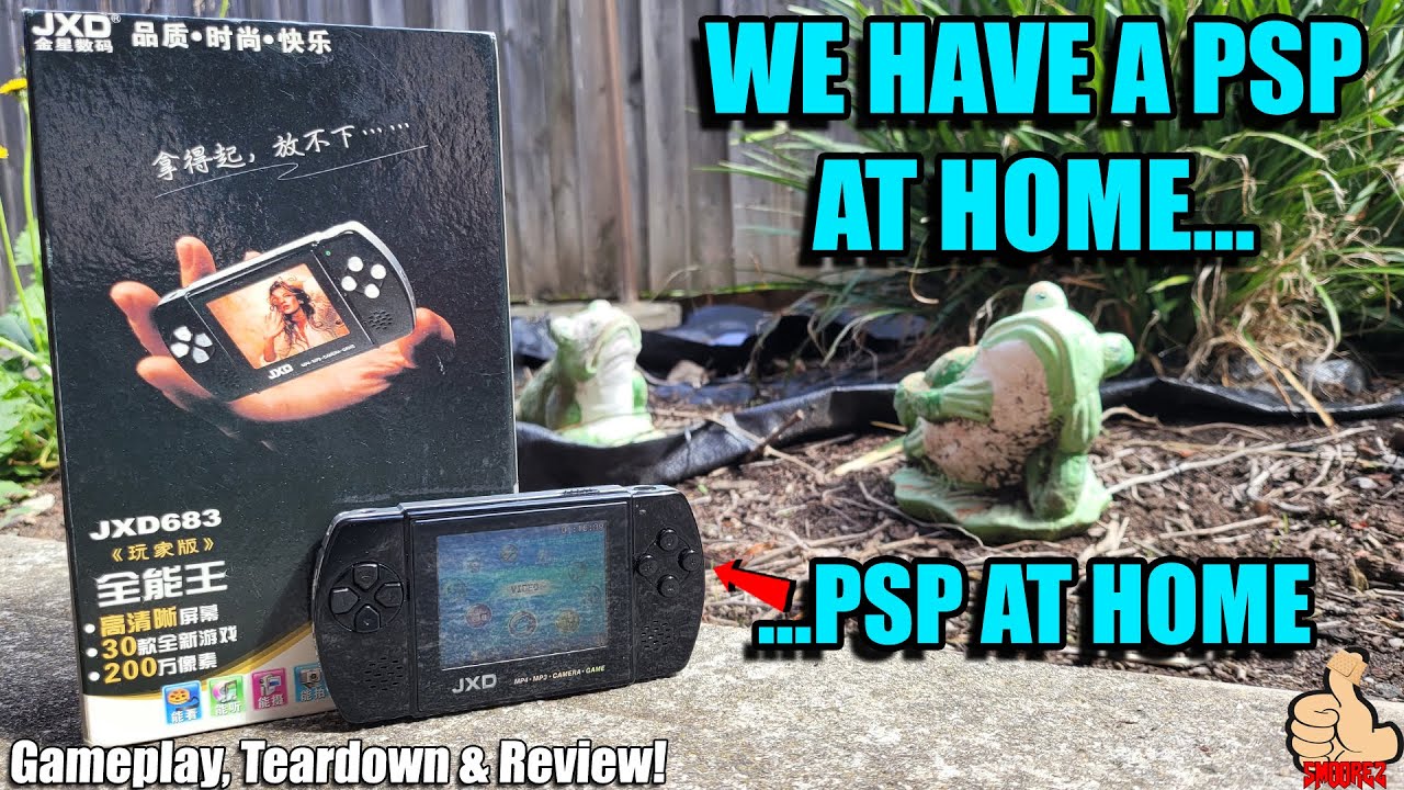 This is the JXD 683 Mini PSP Knockoff from 2006, a Cheapo MP4/Game ...