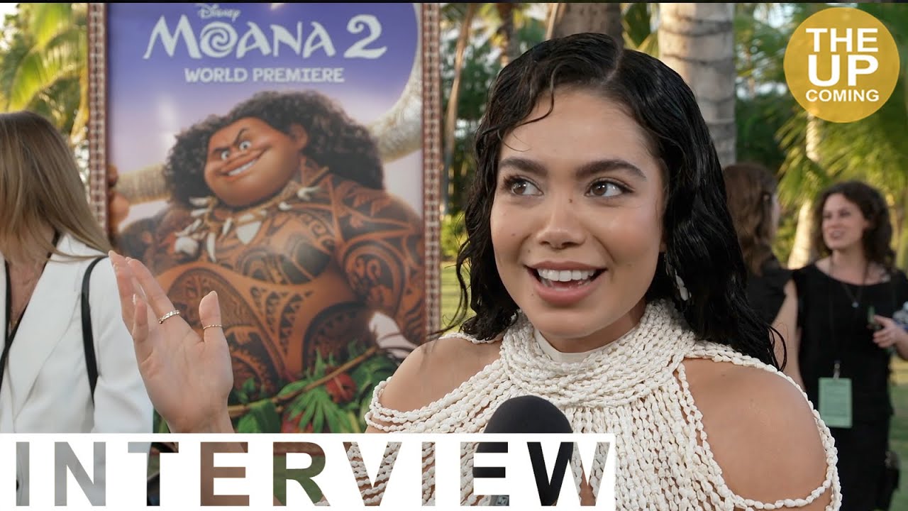 Auliʻi Cravalho interview Moana 2 premiere - YouTube