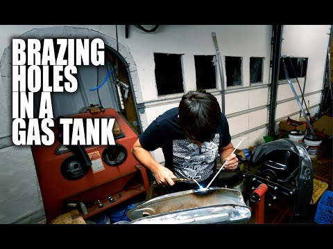 How To Repair Pin Hole In Fuel Tank
