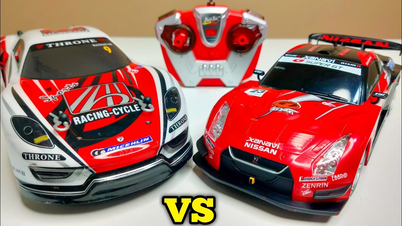 RC Nissan GTR Super GT Car Vs RC Porsche 911 Car Unboxing – Chatpat toy ...