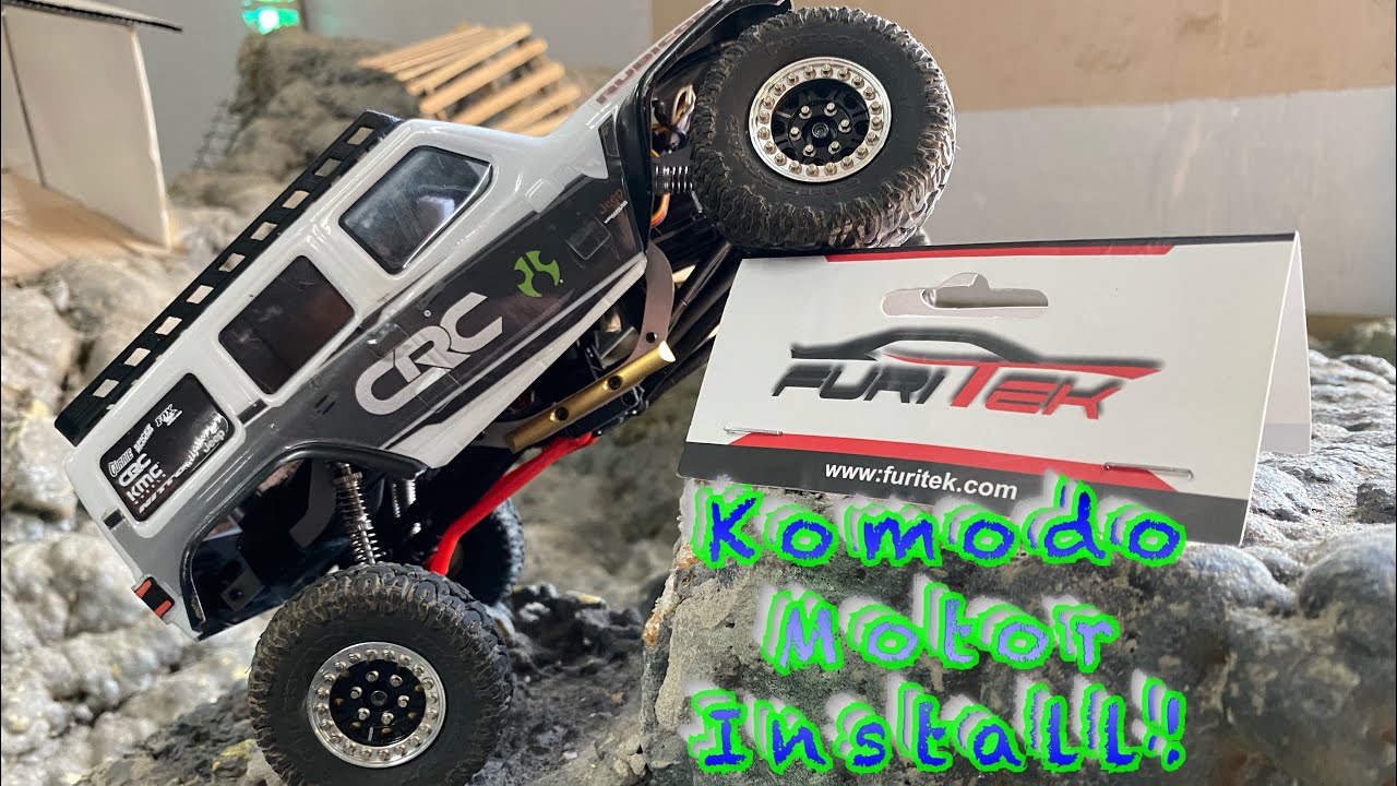 SCX24 Brushless Outrunner Motor Install! How To install the Furitek ...
