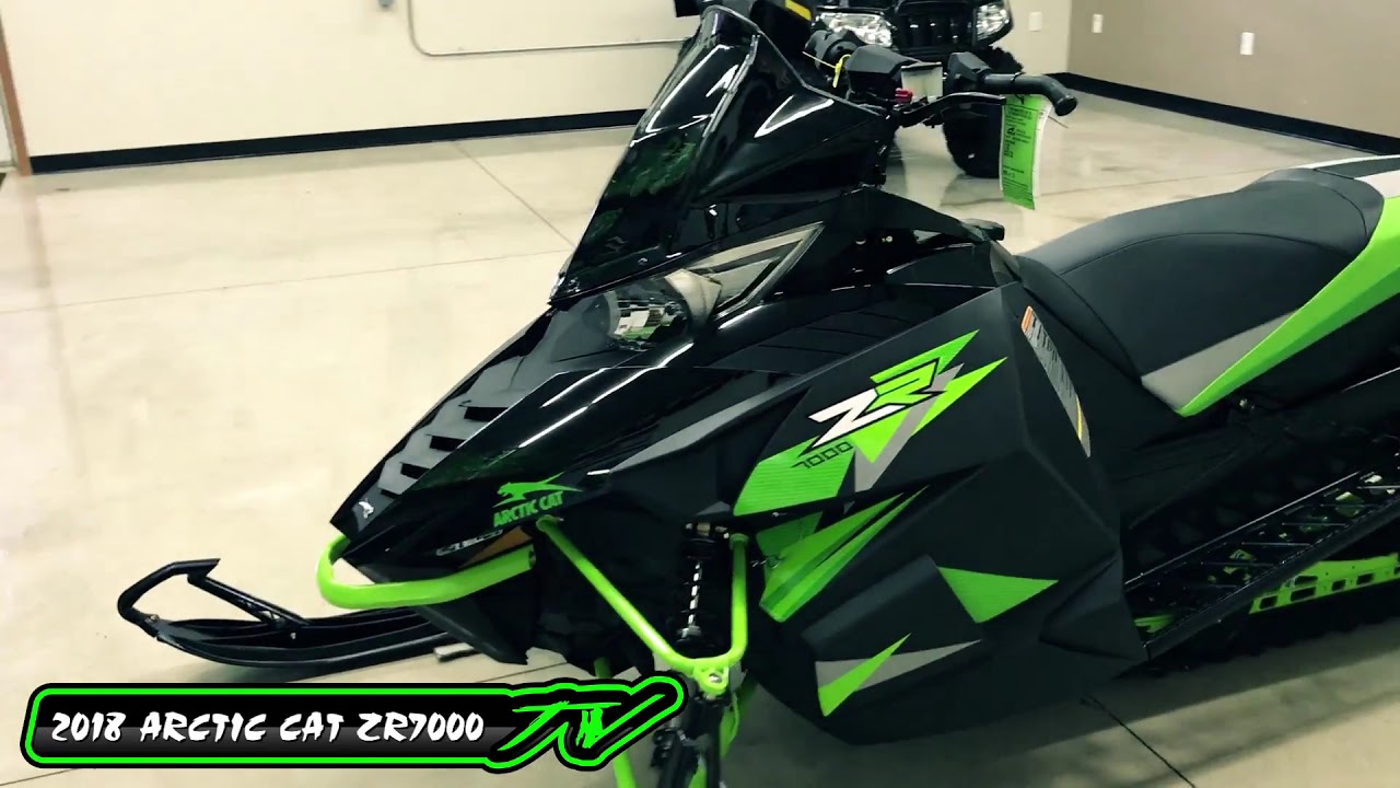Country Cat - 2018 Arctic Cat ZR 7000 137" Walk Around - YouTube
