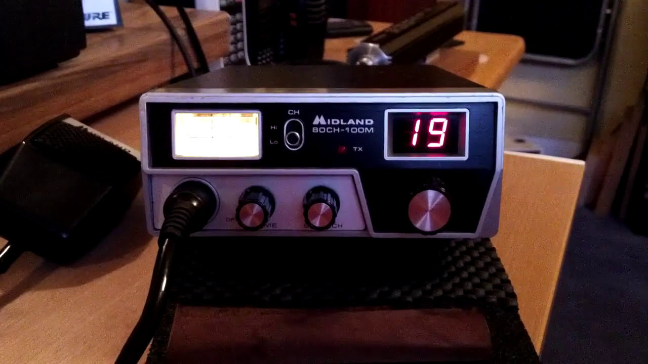 Midland 100M 80 channel CB radio - YouTube