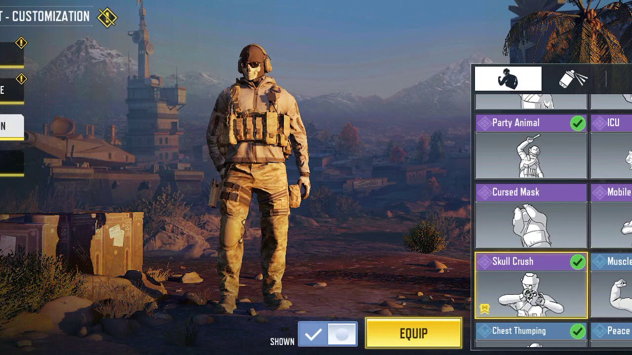 Call of duty mobile-emotes - YouTube