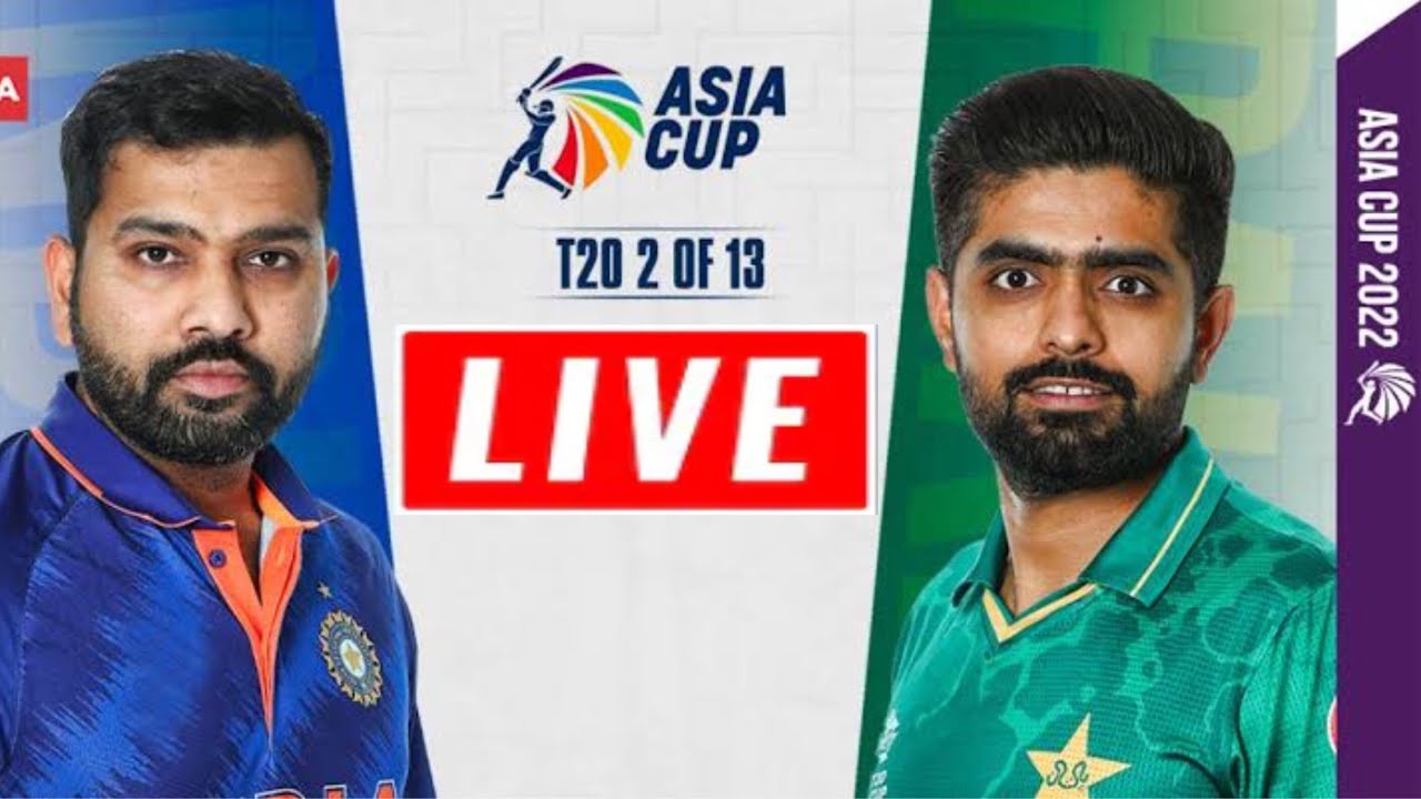 🔴 Watch Live Now: Pakistan VS India Live Cricket Match Today Asia Cup ...