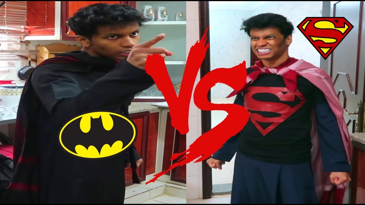 ARAB BATMAN VS ARAB SUPERMAN !!!!!! - YouTube