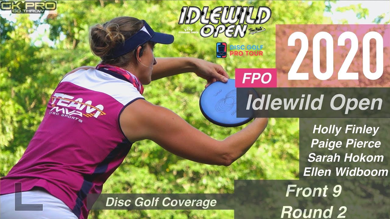 2020 IDLEWILD OPEN | R2 F9 | FPO | Finley, Pierce, Hokom, Widboom ...