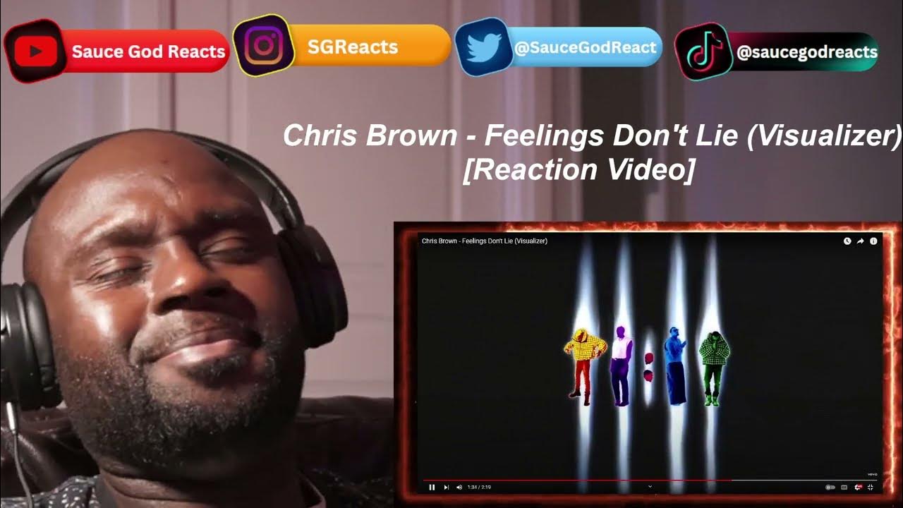 Chris Brown - Feelings Don't Lie (Visualizer) | REACTION - YouTube
