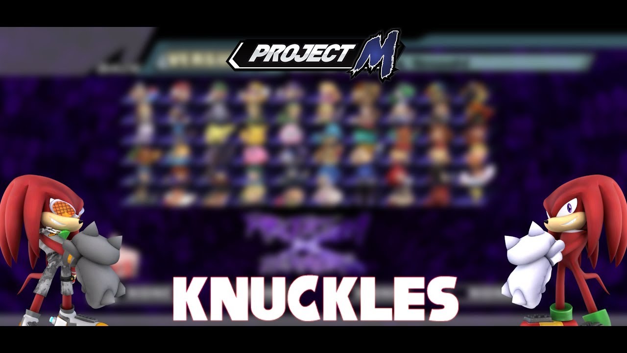 Project M Completed Knuckles Gameplay - YouTube