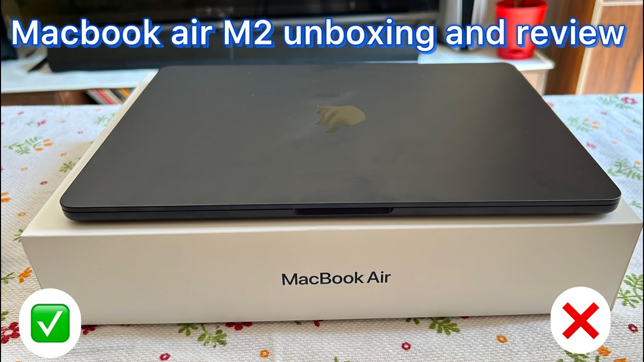 "Unboxing and Review: MacBook Air M2 in Stunning Midnight Blue" # ...