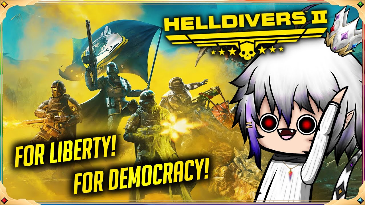 Late Night Helldiving!😎 | Helldivers 2【ENG VTUBER】🔴 - YouTube