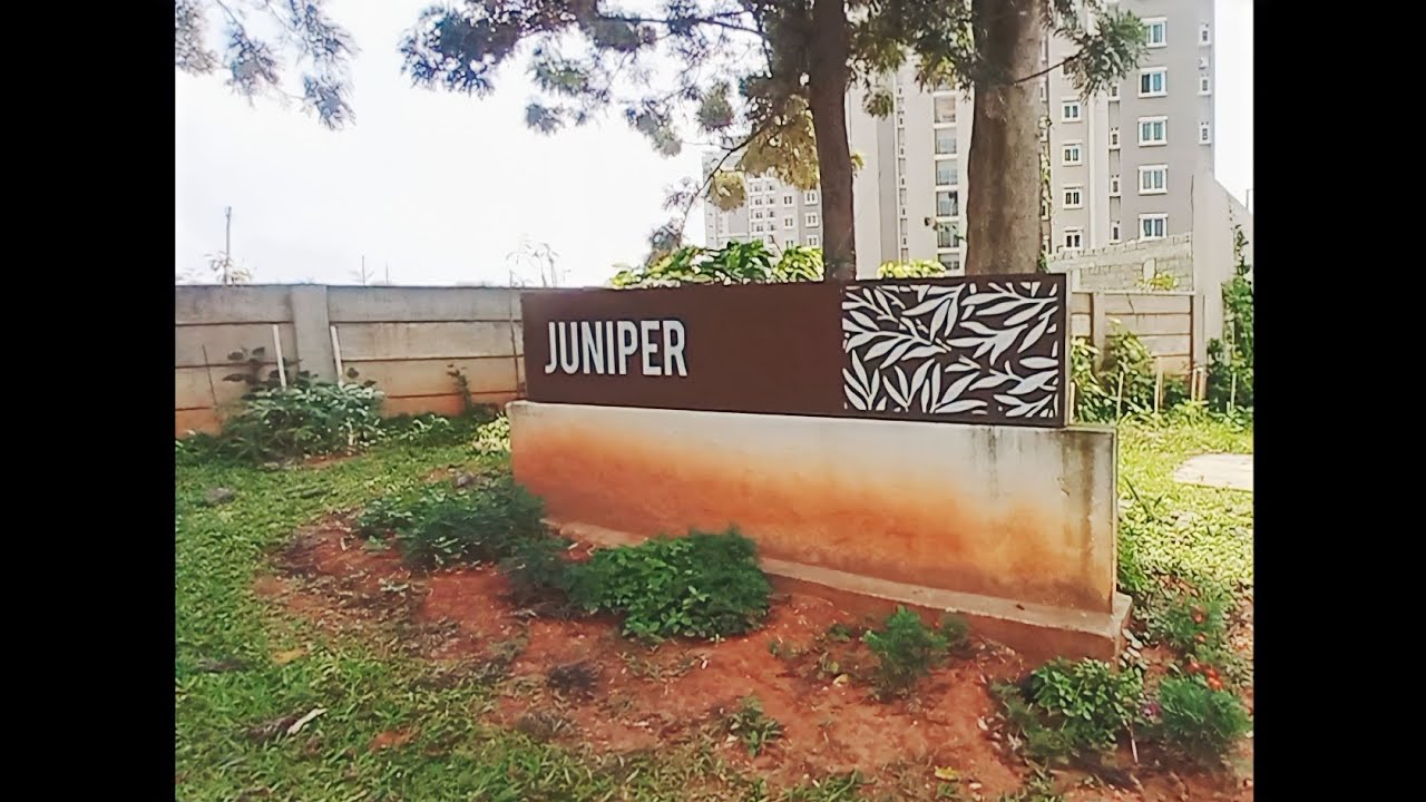 Juniper block at Brigade Orchards #mynewflat - YouTube
