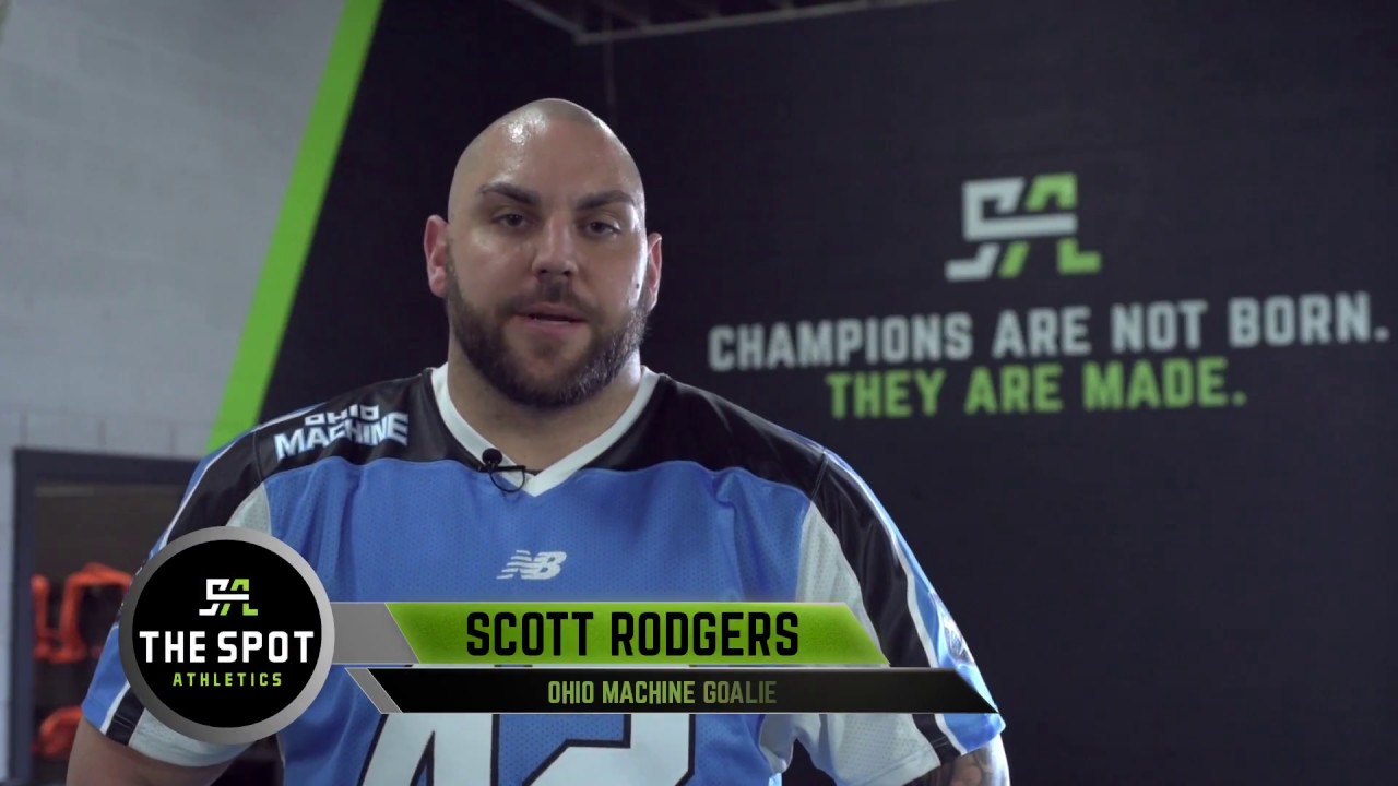 Scotty Rodgers, Major League Lacrosse goalie, recommends The Spot ...