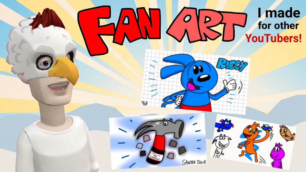 Fan Art I Made For Other YouTubers - YouTube